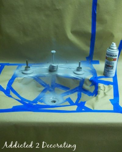 How to spray paint your Faucet Correctly - Painted Furniture Ideas