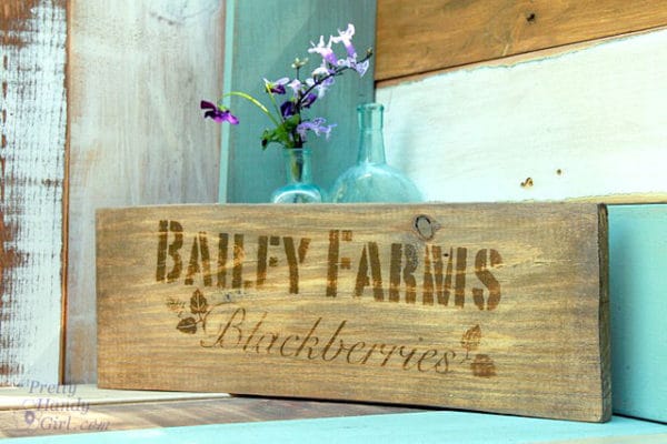 How to Paint a Weathered Wood Look - Painted Furniture Ideas