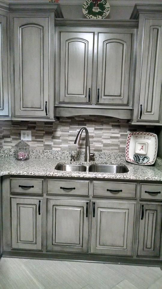 12 Gorgeous Gray Kitchens - Painted Furniture Ideas